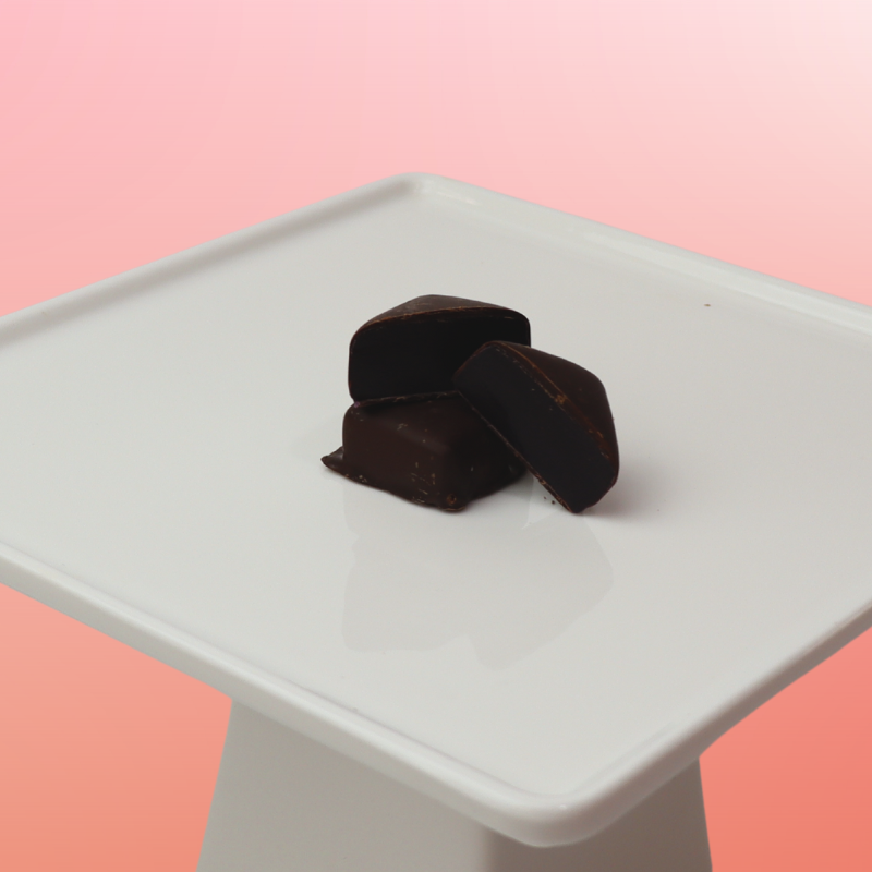 Dark Chocolate Huckleberry Caramels (2 milk/ 2 dark 4 PACK- 4 OZ ...